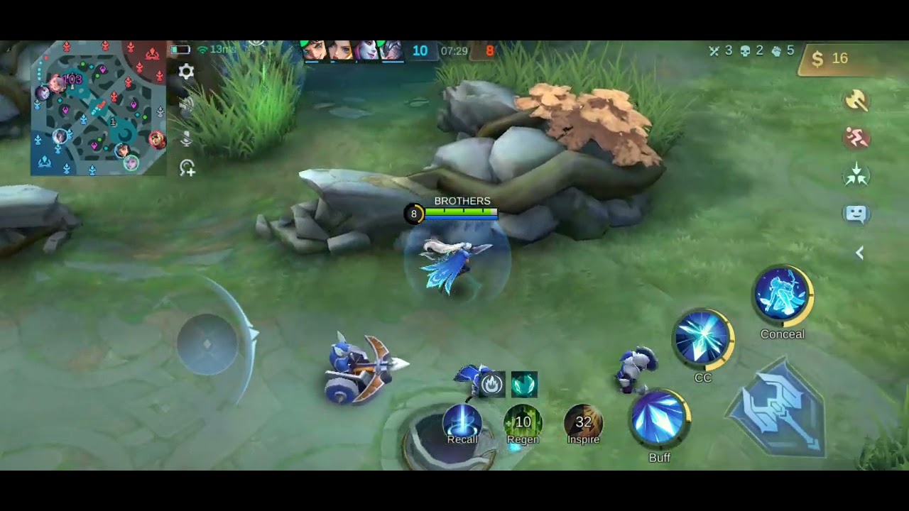 mobile legends -bang bang || miya || moonlight archer || op gameplay ...
