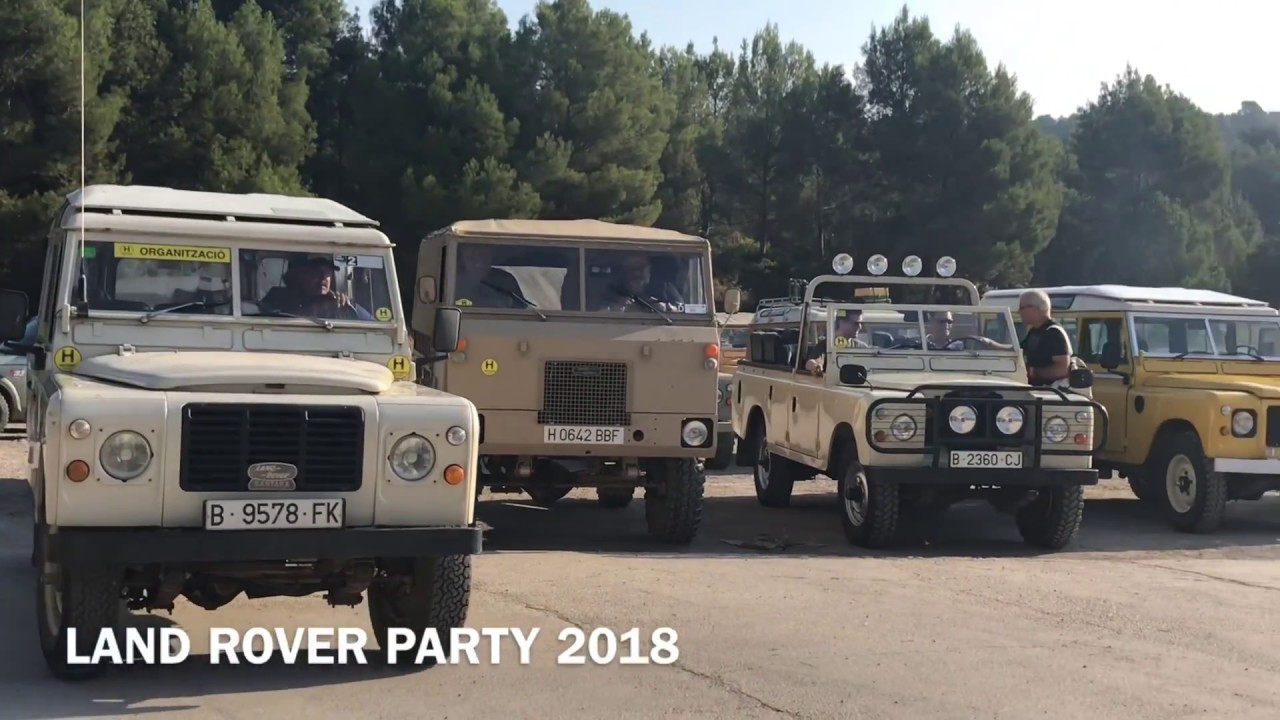 LAND ROVER PARTY 2018 - YouTube