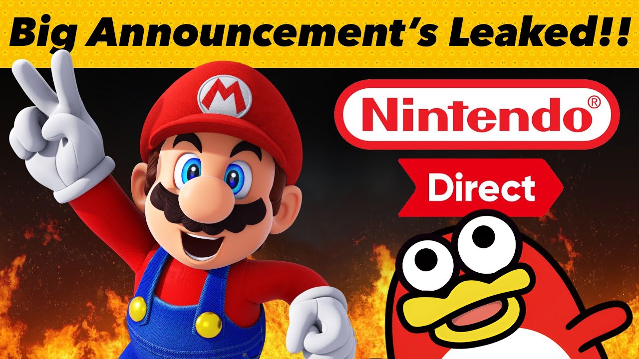 Pyoro LEAKS Two Game Announcement’s For This Weeks RUMORED Nintendo ...