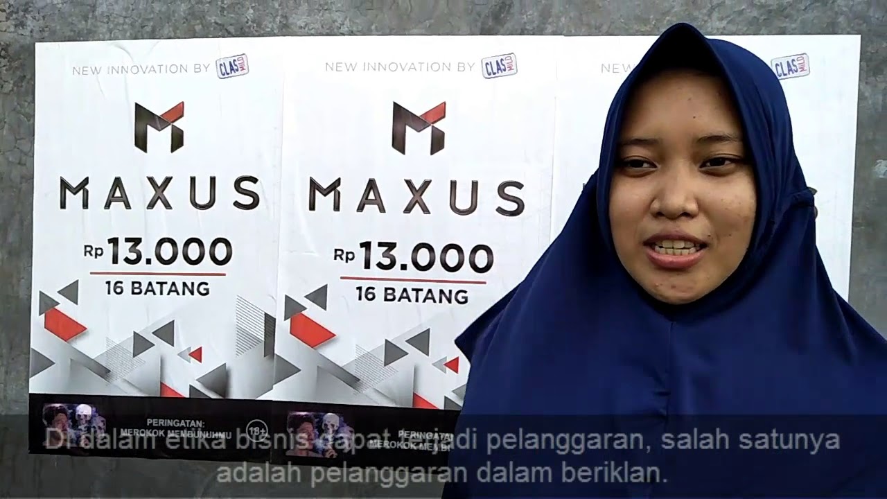 Iklan MAXUS melanggar Etika Bisnis - YouTube