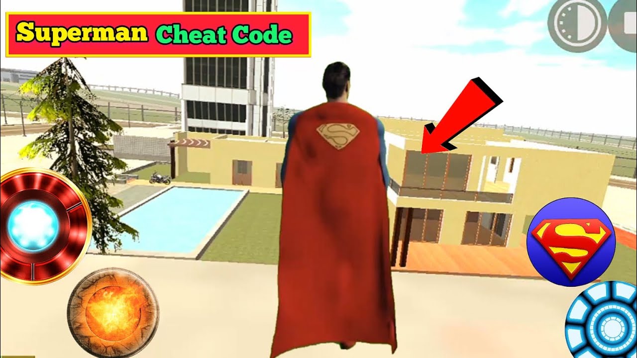 Superman का Cheat Code आ गया 😱 in Indian Bike Driving 3D || Indian Bike ...