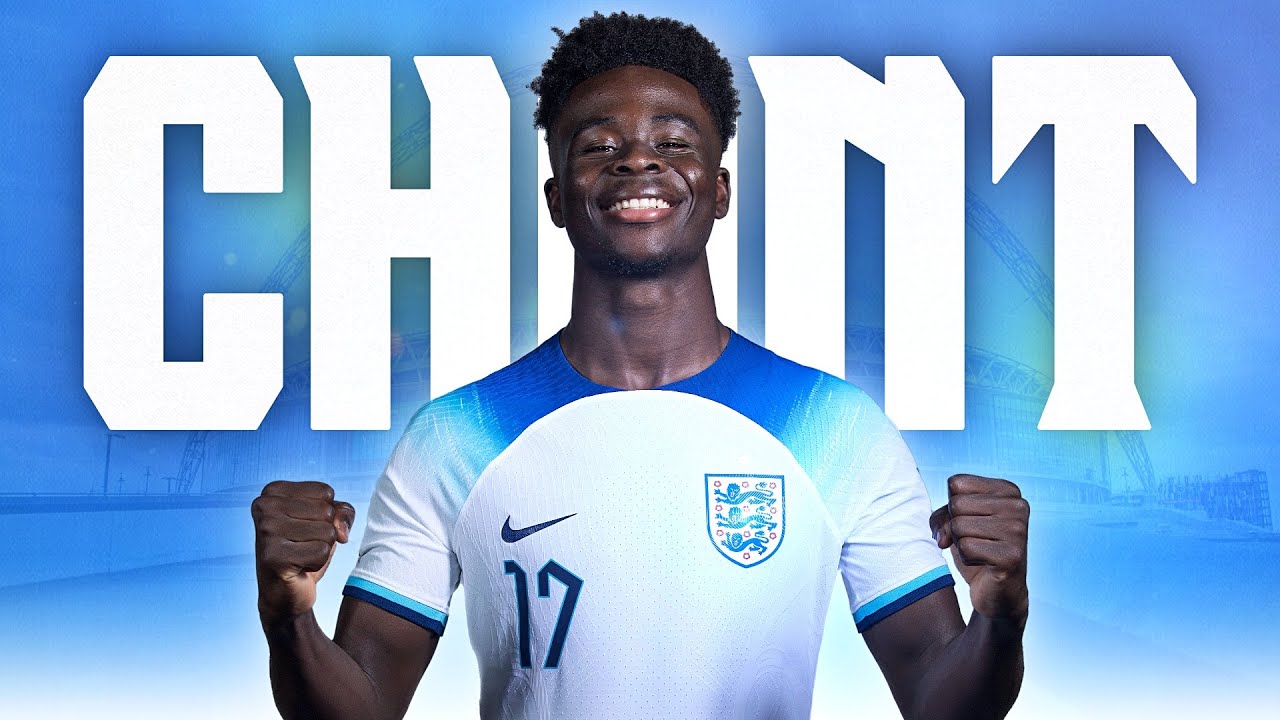 BUKAYO SAKA NEW ENGLAND CHANT! 🗣️ - YouTube