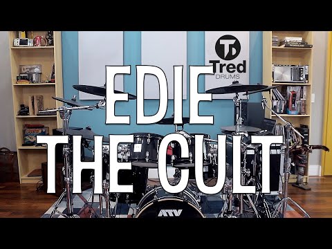 Edie - The Cult - Drum Cover - Pearl Mimic Pro and ATV Adrums