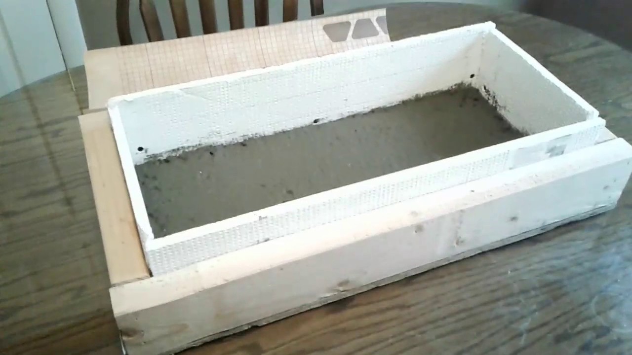 Mock up shower experiment - YouTube