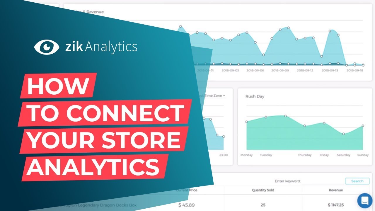 zik Analytics | How connect your store analyitcs - YouTube
