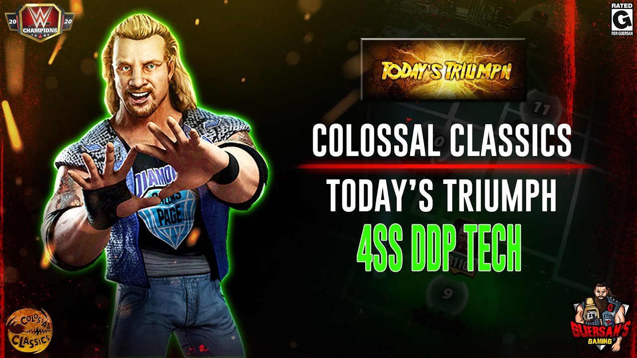 DDP Tech 4SS Colossal Classics Today's Triumph Tour Gameplay / WWE ...