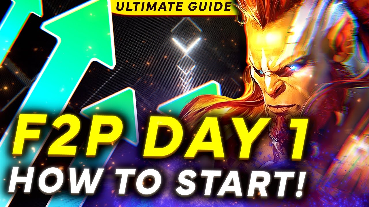ULTIMATE DAY 1 GUIDE! Champ And Account Progress Strategy, Gear Explained | Raid Shadow Legends ...