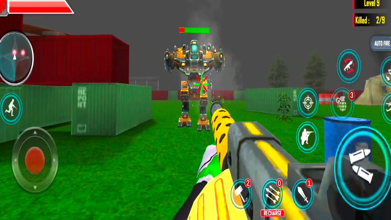 FPS Robot Shooter Strike Anti-Terrorist Shooting - Android GamePlay #20 ...