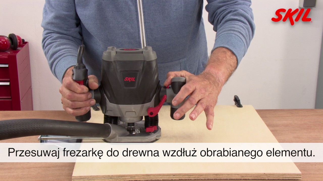 W jaki sposób korzystać z frezarki do drewna? - YouTube