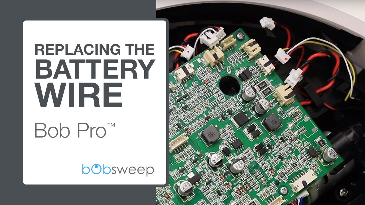 Replace the Battery Wire | bObsweep Pro™ - YouTube
