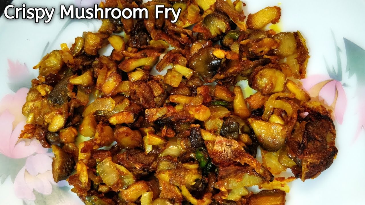Crispy Mushroom Fry | Mushroom Stir Fry | Chattu Bhaja | Odia Recipe ...
