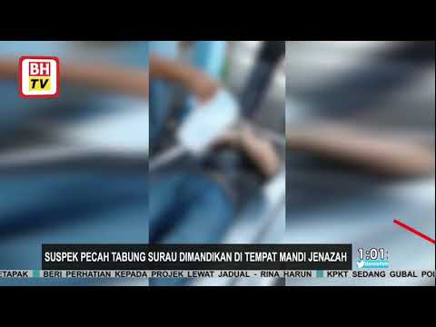 Suspek Dimandikan Di Tempat Mandi Jenazah