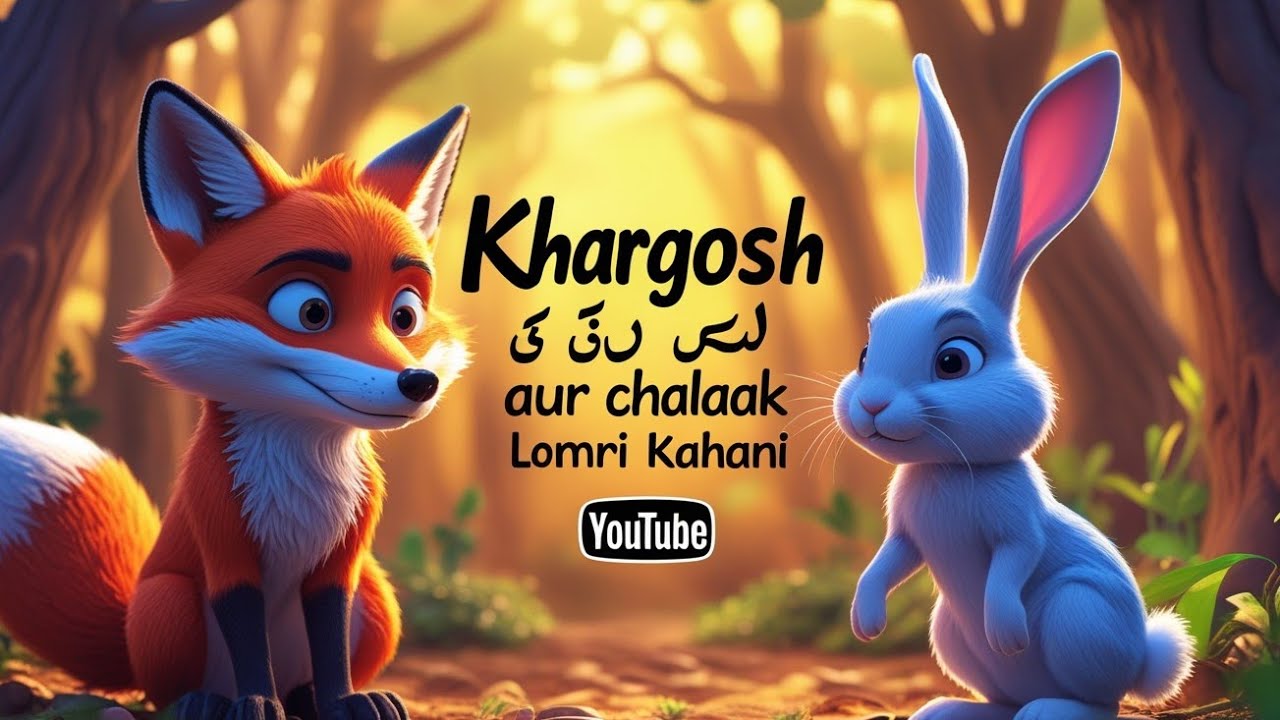 Khargosh aur chalak lomri ki Kahani | khargosh aur chalak lomri wale cartoon | Urdu stories for ...