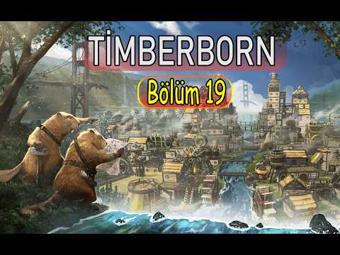 BULANTI BARAJI TAMAMLANDI! 💥 Dağı Dinamitle ŞEKİLLENDİRDİK 🌊🦫| Timberborn Bölüm 19