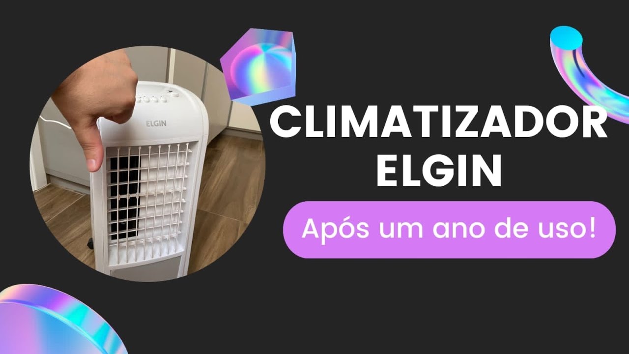 Climatizador Elgin após 1 ano de uso, problemas, funcionalidade etc. Se ...