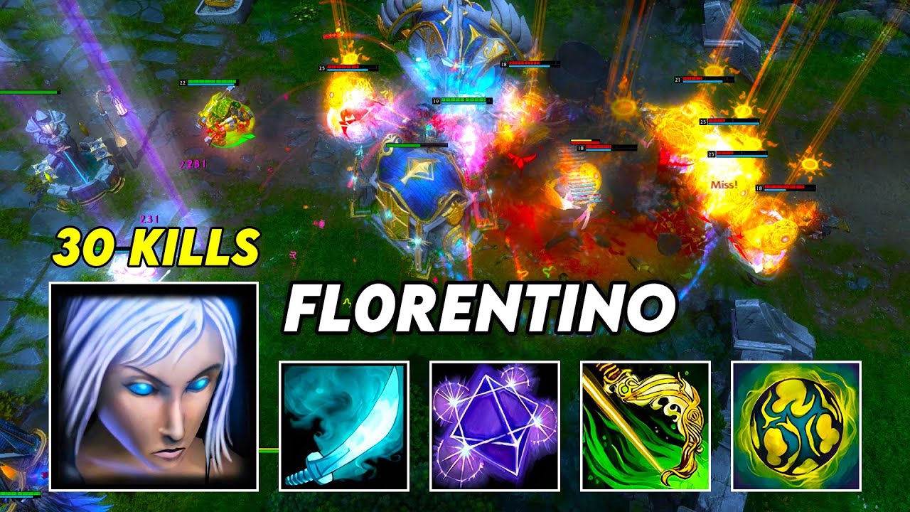 HoN Moon Queen 1746 MMR fl0rentino - YouTube