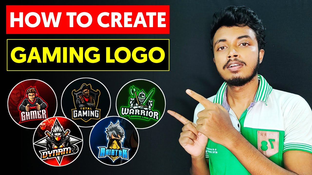 How To Create A Gaming Logo In Mobile | Gaming Logo | Only 2 Minutes ...