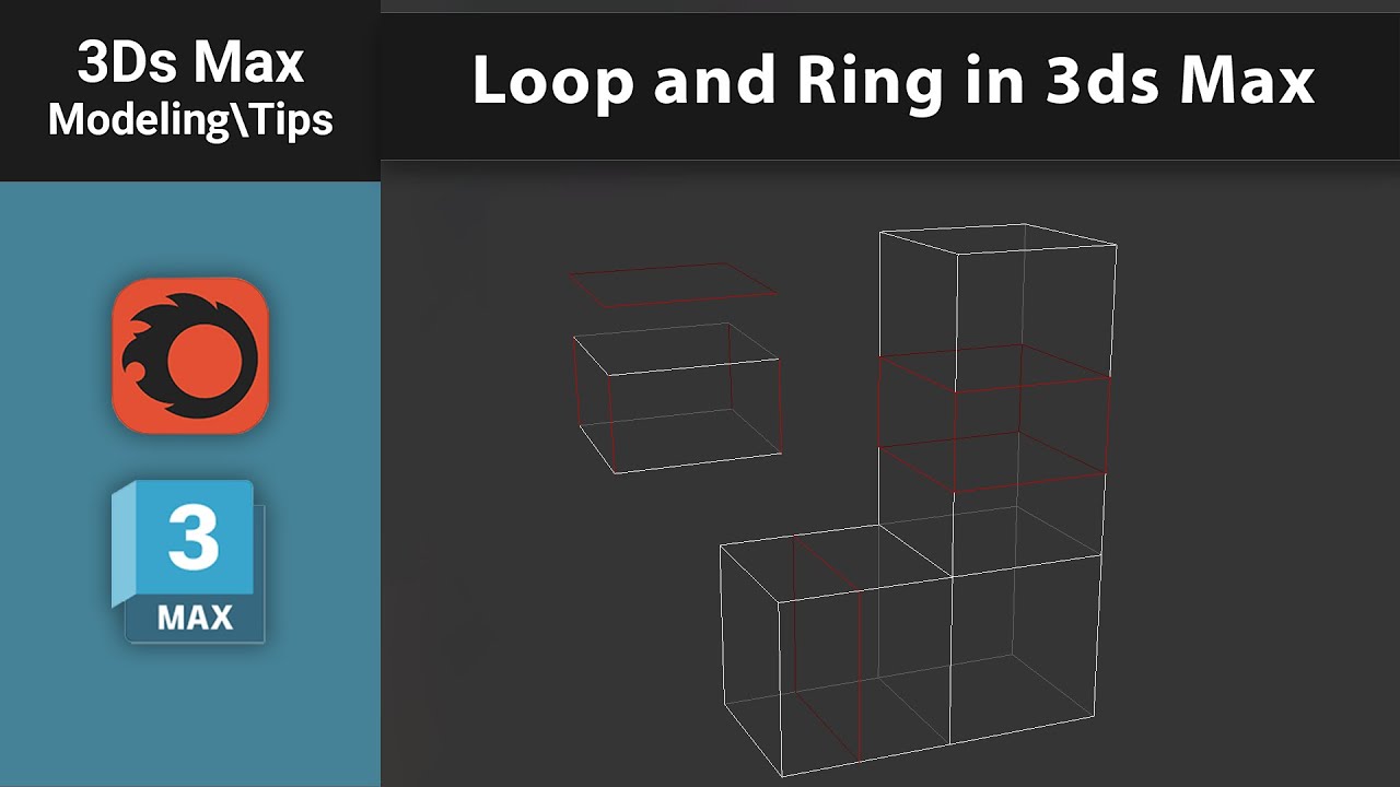 Master Edge Selection in 3ds Max | Loop and Ring in 3ds Max - YouTube