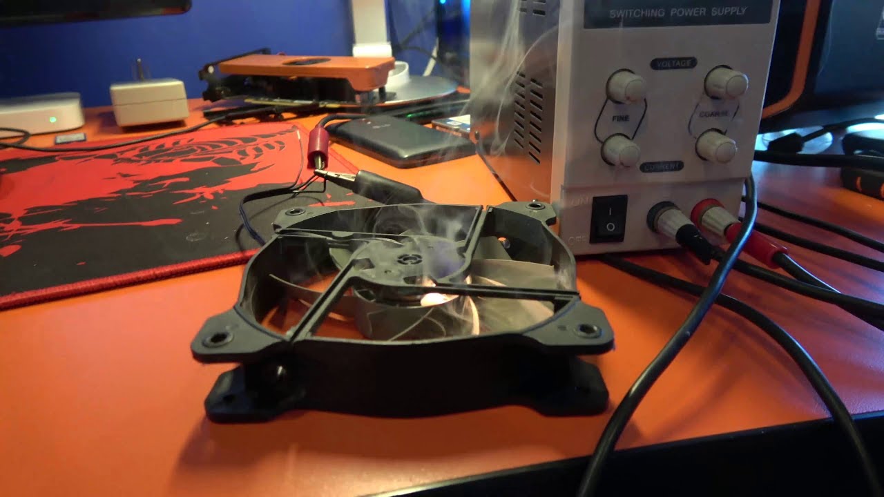 Coolest fan explosion 2 - YouTube