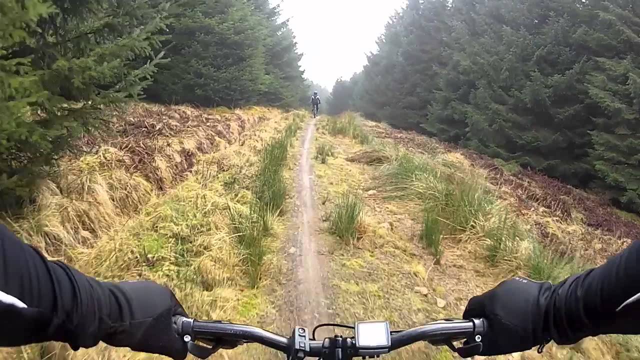 kielder Osprey trail 03-03-12 Mountain Bike Blue Route - YouTube