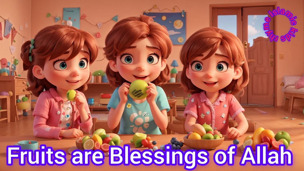 Islamic Poem for Kids | Fruits are Blessings of Allah | Islamic Shorts ...