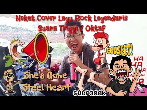 Nekat Cover Lagu Rock Legendaris - She's Gone - Steel Heart (Inyonk's Cover)