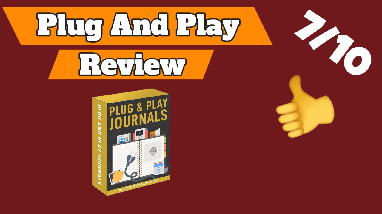 Plug And Play Journals Review - 7/10 Creates Books Quickly - YouTube