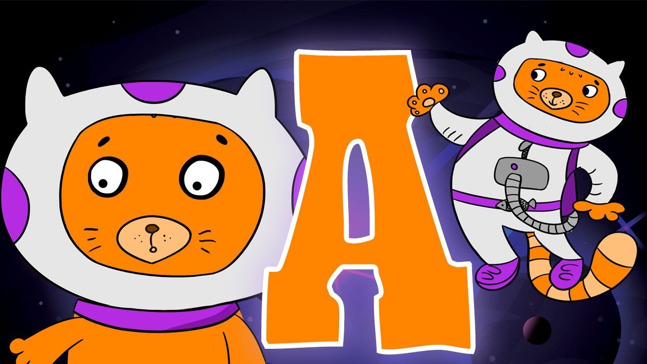 ABC for kids. The letter A. Learn an alphabet with animals. Free ...