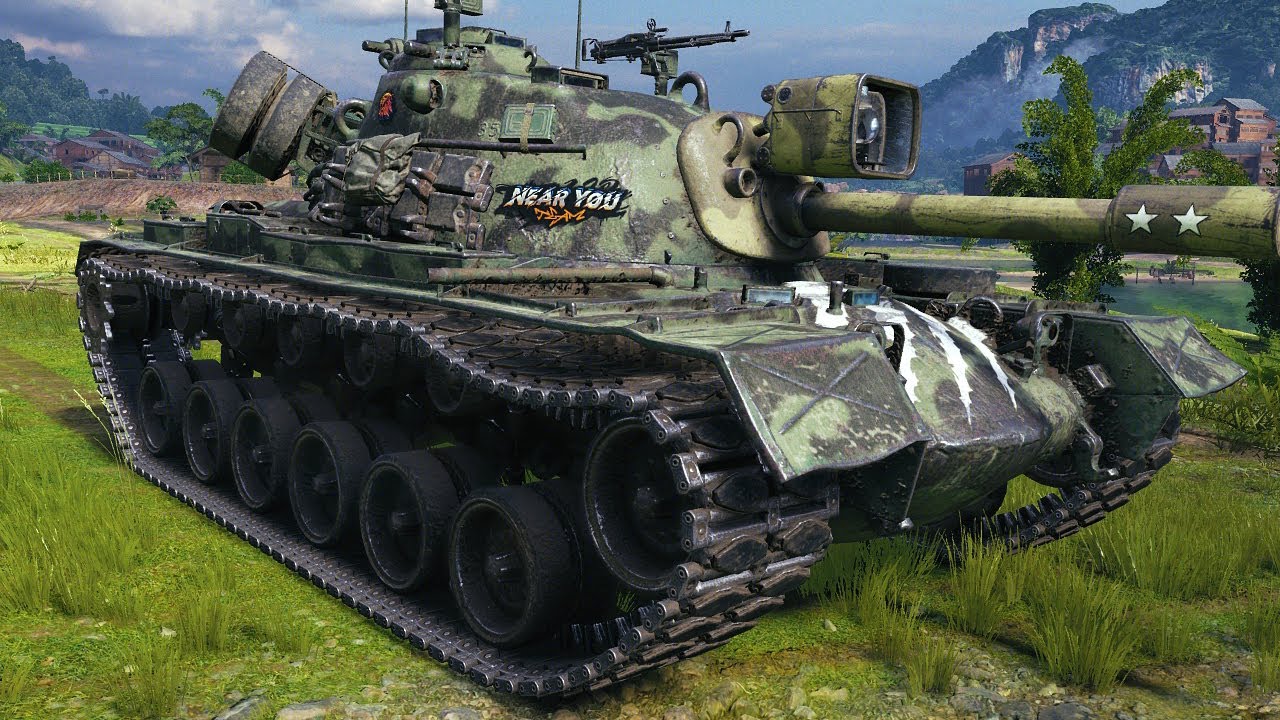 M48A5 Patton - MASTER MEDIUM TANK - World of Tanks - YouTube