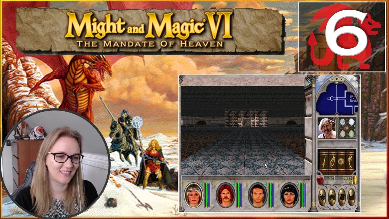 Let's Play Might and Magic 6 [Blind] Part 6 - Temple of Baa (is really ...