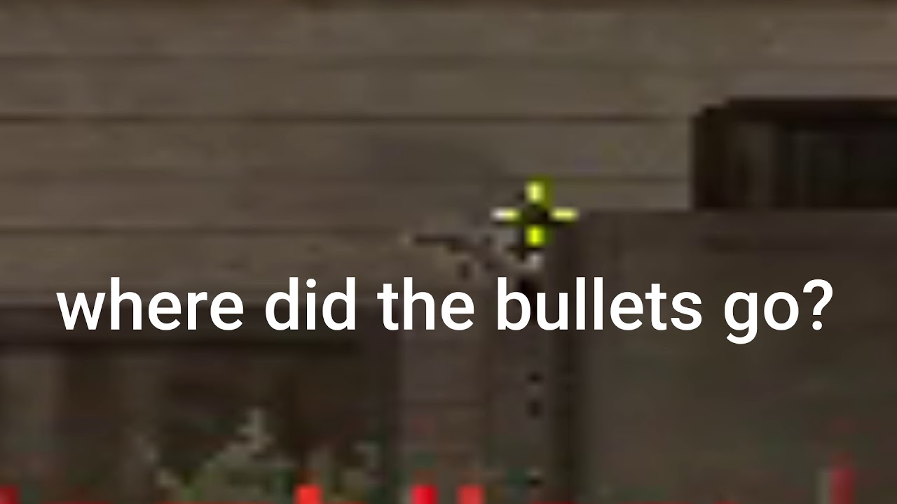 where did the bullets go? - YouTube
