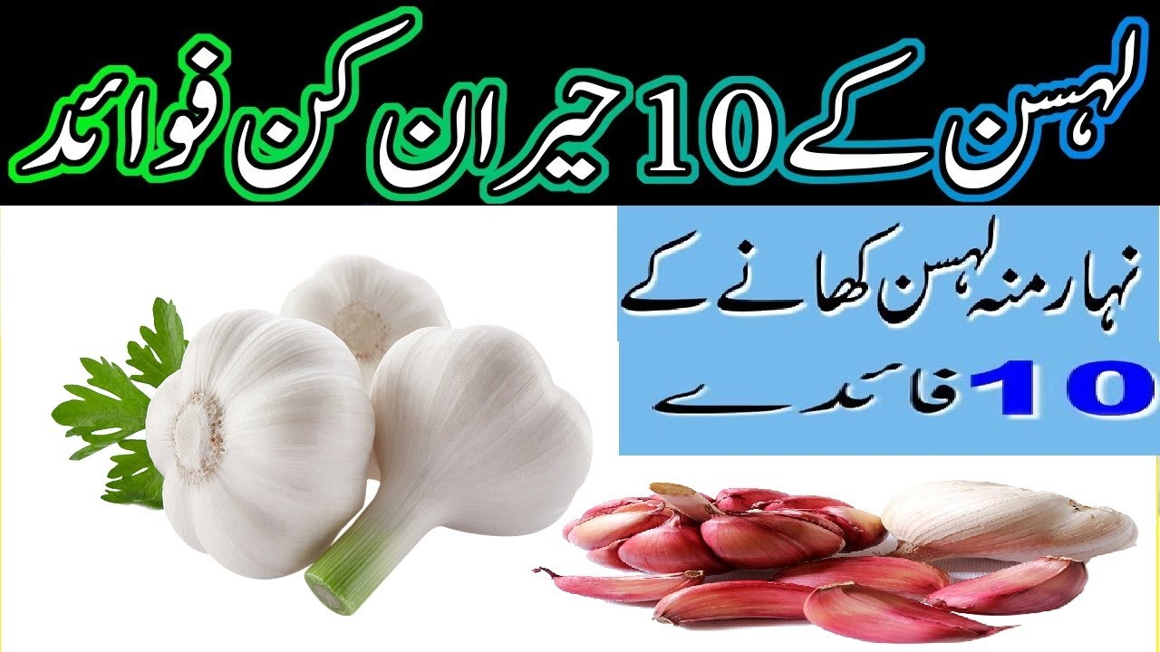 lasan kaiy faiday ||10 benifits garlic In Urdu Hibdi - YouTube