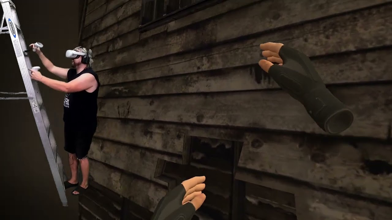 Resident Evil 4 VR ladder strat - YouTube