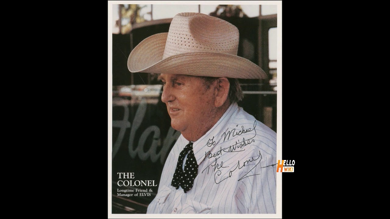 Colonel Tom Parker Life Story Colonel Tom Parker Biography Colonel Tom ...