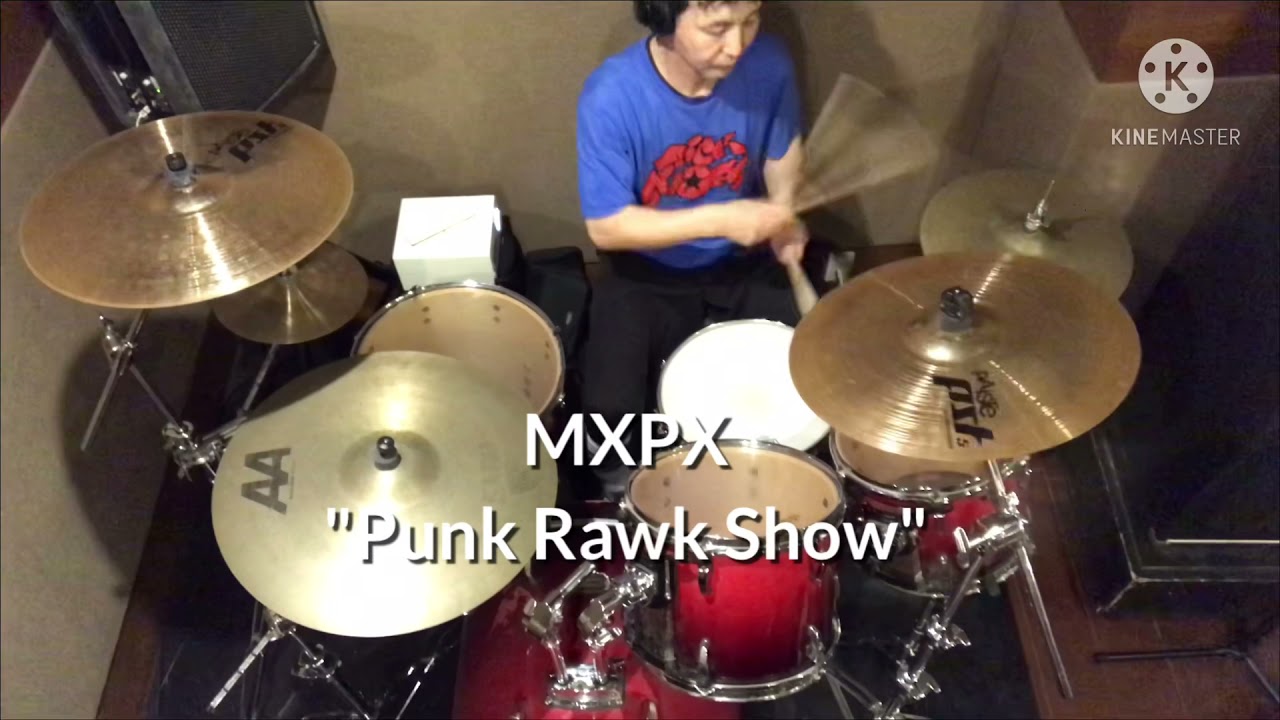 MXPXの"Punk Rawk Show"を叩いてみた - YouTube