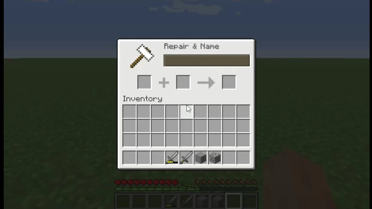 Can we repiar stone tools in minecraft? Can we repair stone sword in ...