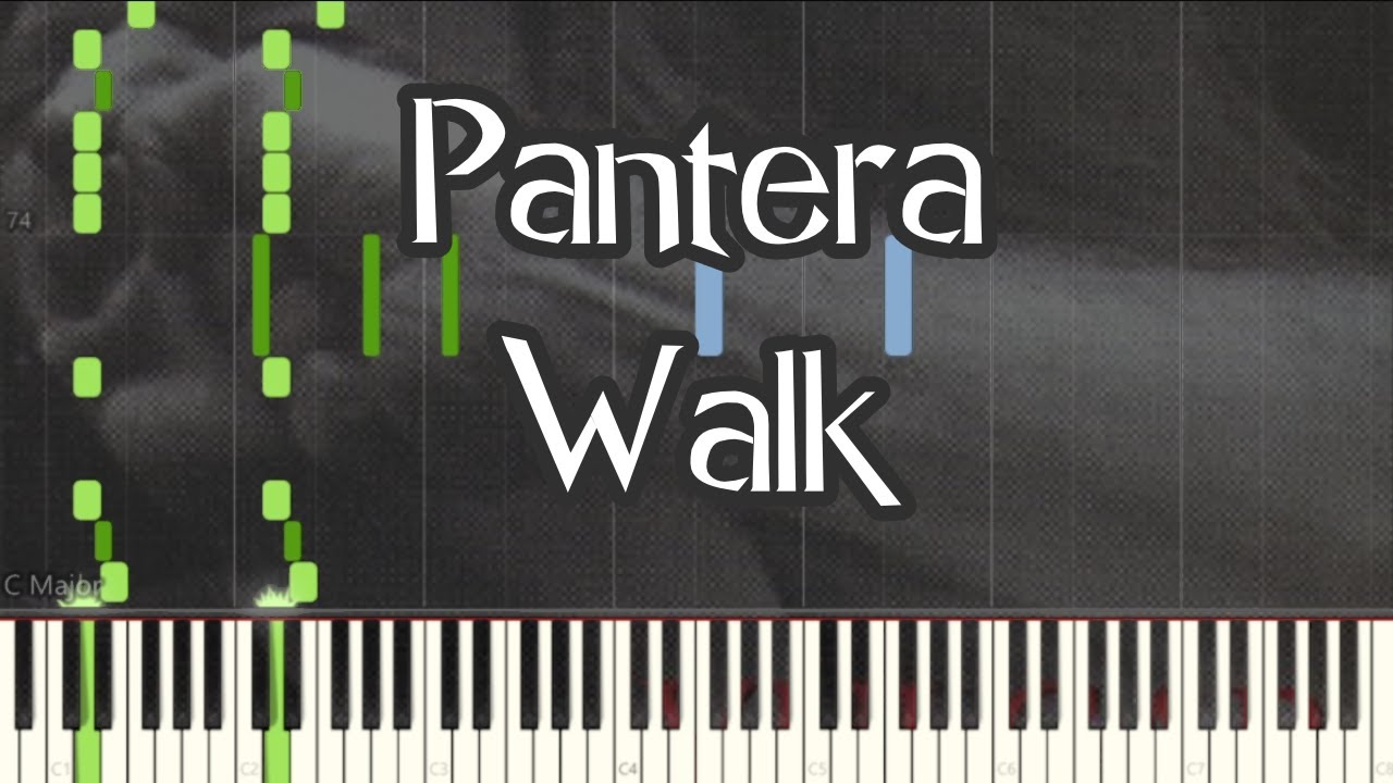 Pantera - Walk Piano Tutorial - YouTube