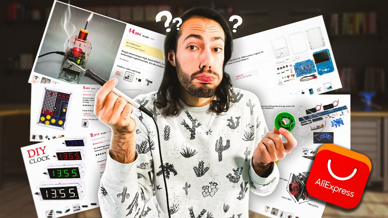 Je test 5 KIT d’électronique sur Aliexpress ! - YouTube