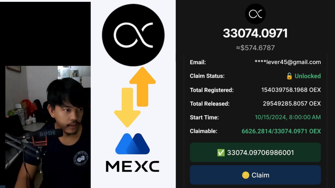 Grab Your OEX Token Now And Send To Mexc Exchange! - YouTube