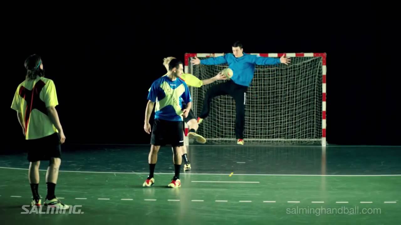 Salming Handball Passing Over head - YouTube