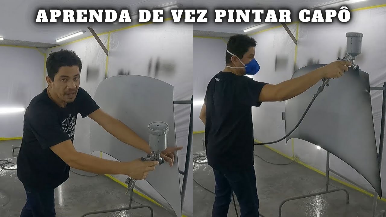 COMO PINTAR UM CAPO DE CARRO | APRENDA DE UMA VEZ A PINTAR UM CAPÔ DE ...
