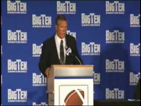Coach Danny Hope's Big Ten Media Day 2010 - YouTube