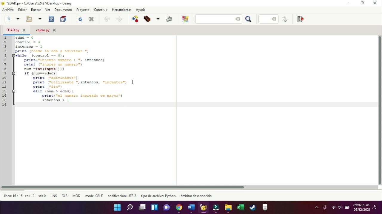 cajero automatico en python - YouTube
