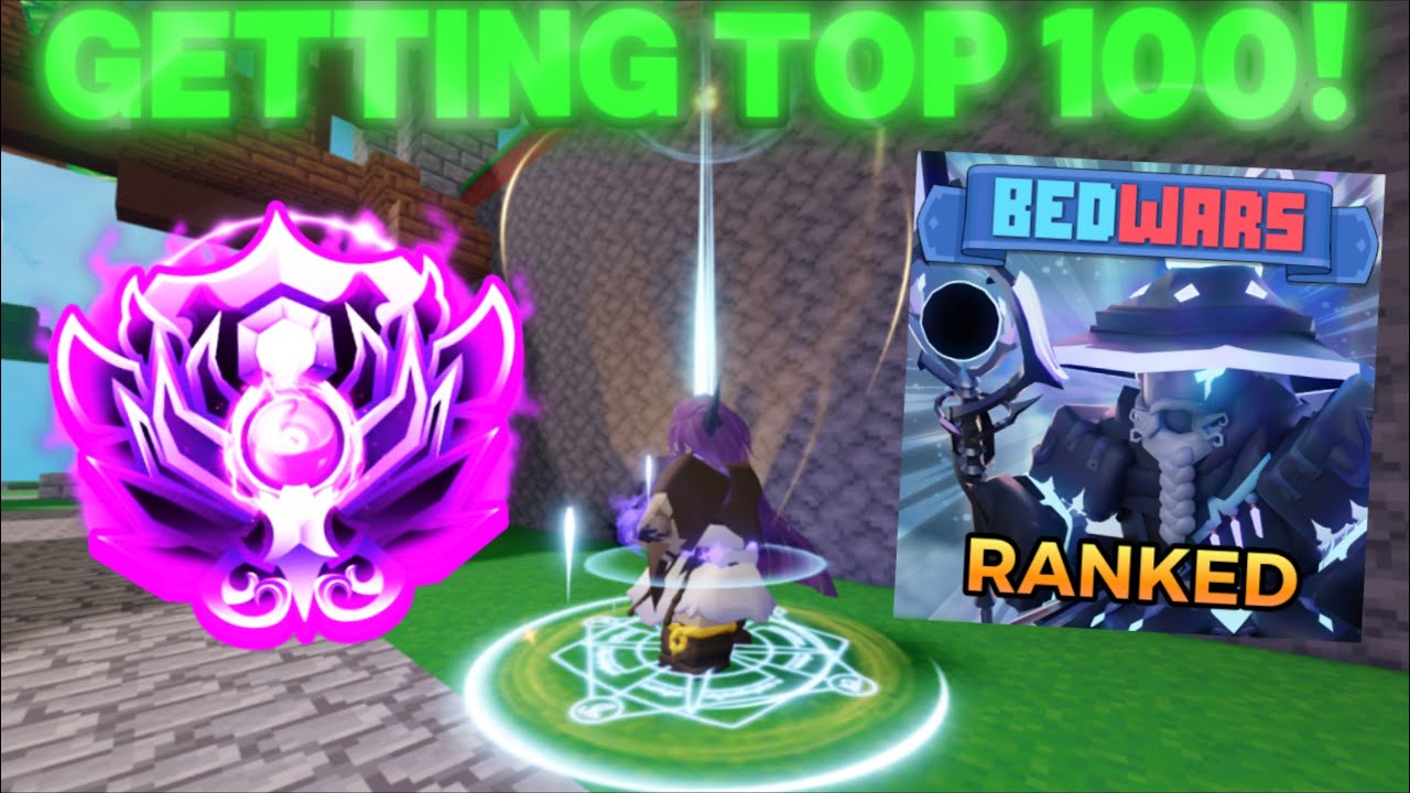 How I GOT TOP 100 ON THE RANKED LEADERBOARD.. | Roblox BedWars - YouTube