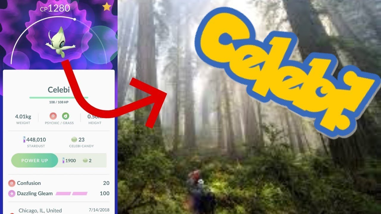 A RIPPLE IN TIME- *CELEBI IN POKEMON GO!* Search for Celebi (1) - YouTube