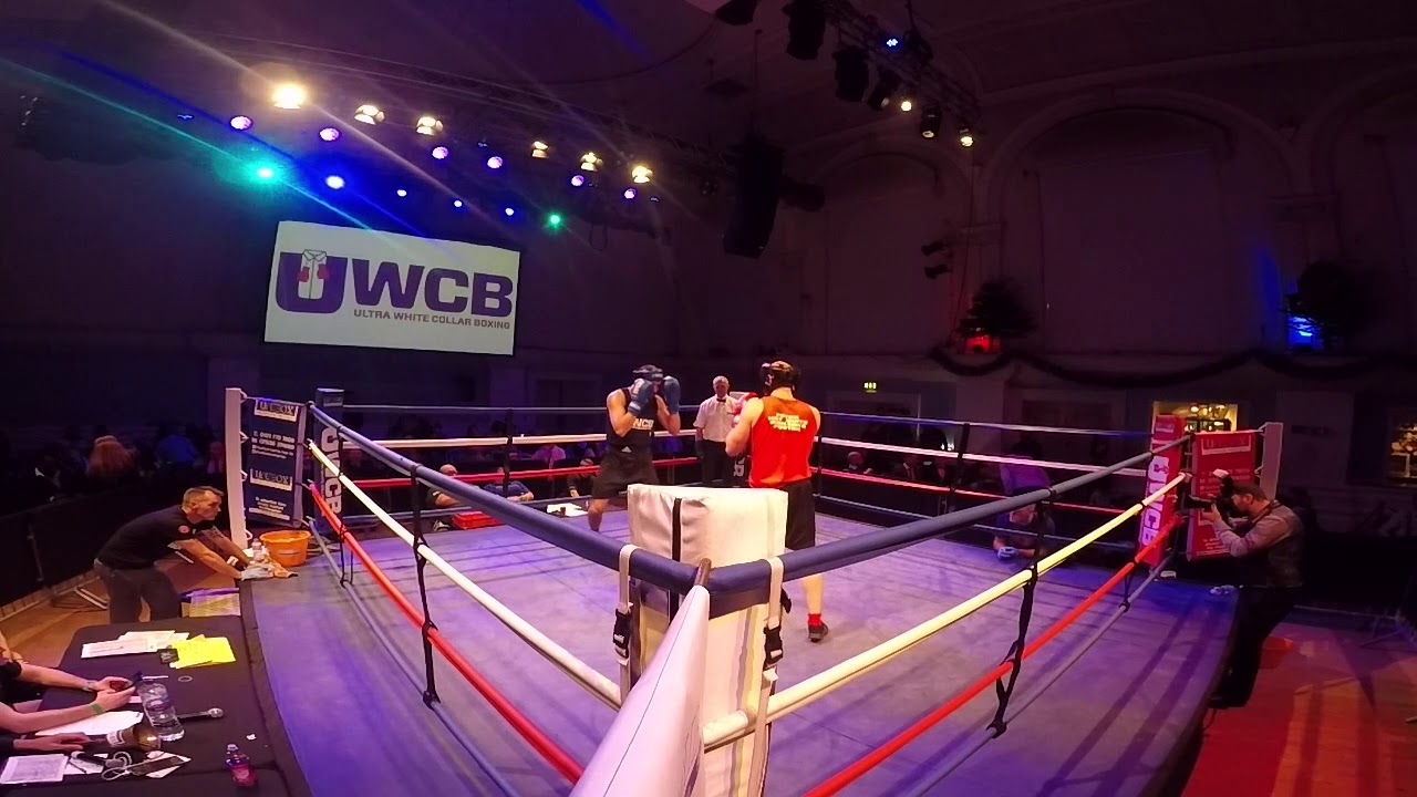 Bedford Ultra White Collar Boxing Peter Foster Vs Liam Cooper - YouTube