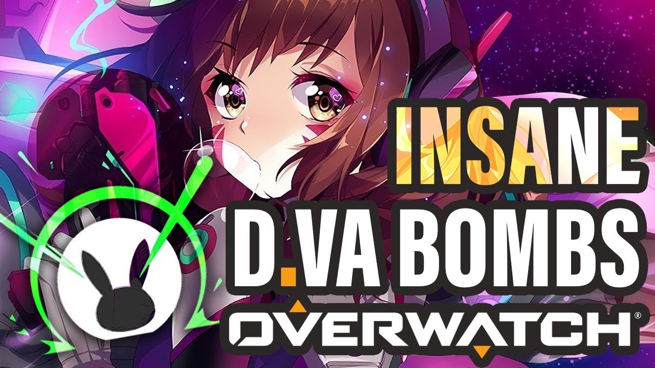 Overwatch D.VA Bomb Compilation - YouTube