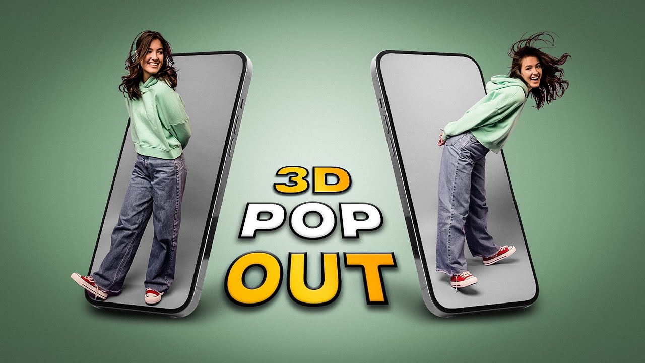 Photoshop EXPERT Reveals 3D POP OUT Effect Secrets! - YouTube