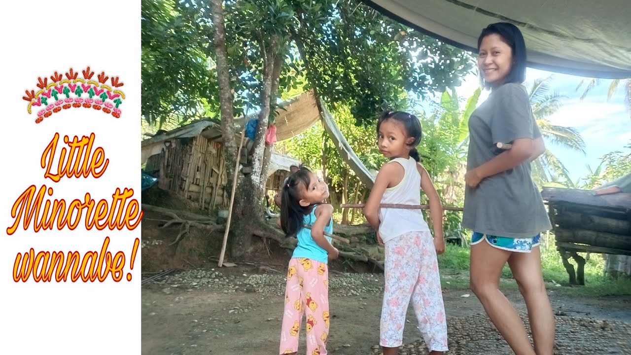 Little Minorette Wannabe|| Just having fun with my nieces|| - YouTube