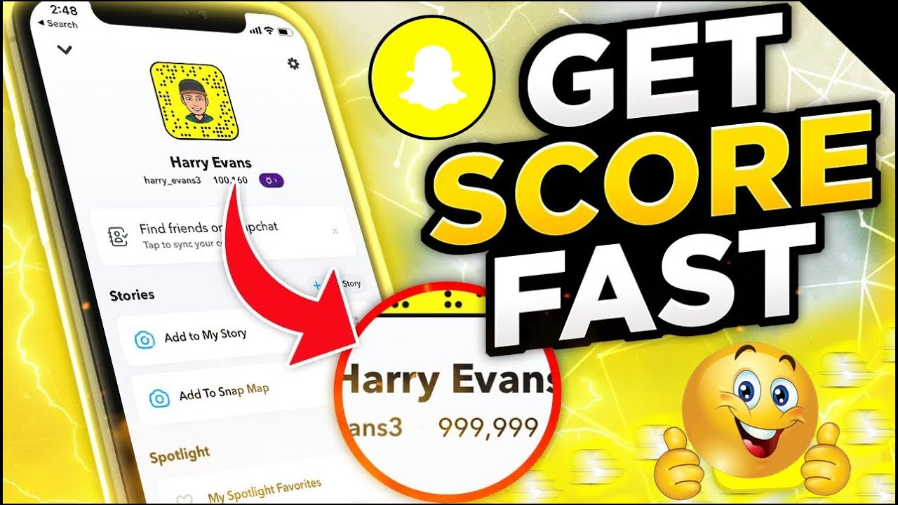 How To Increase Snapchat Score Fast Without Adding Celebrities/Streaks ...